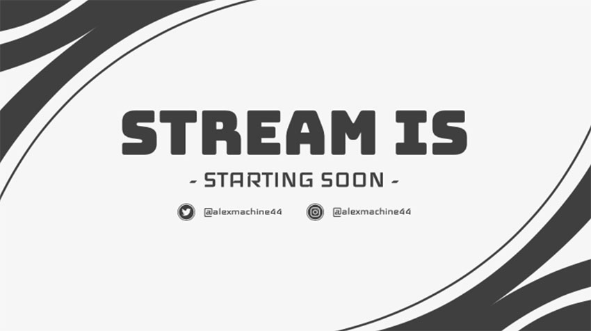 Web Development: 31 Best Twitch Stream "Starting Soon" Overlays Using a ...